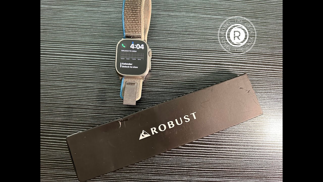 Robust: Survival Band for Apple Watch Ultra - YouTube
