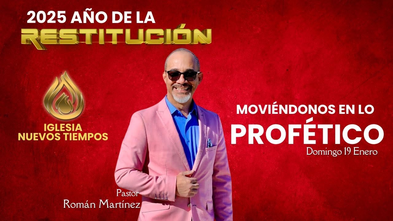 Pastor Roman Martinez - Moviéndonos en los Profético - YouTube