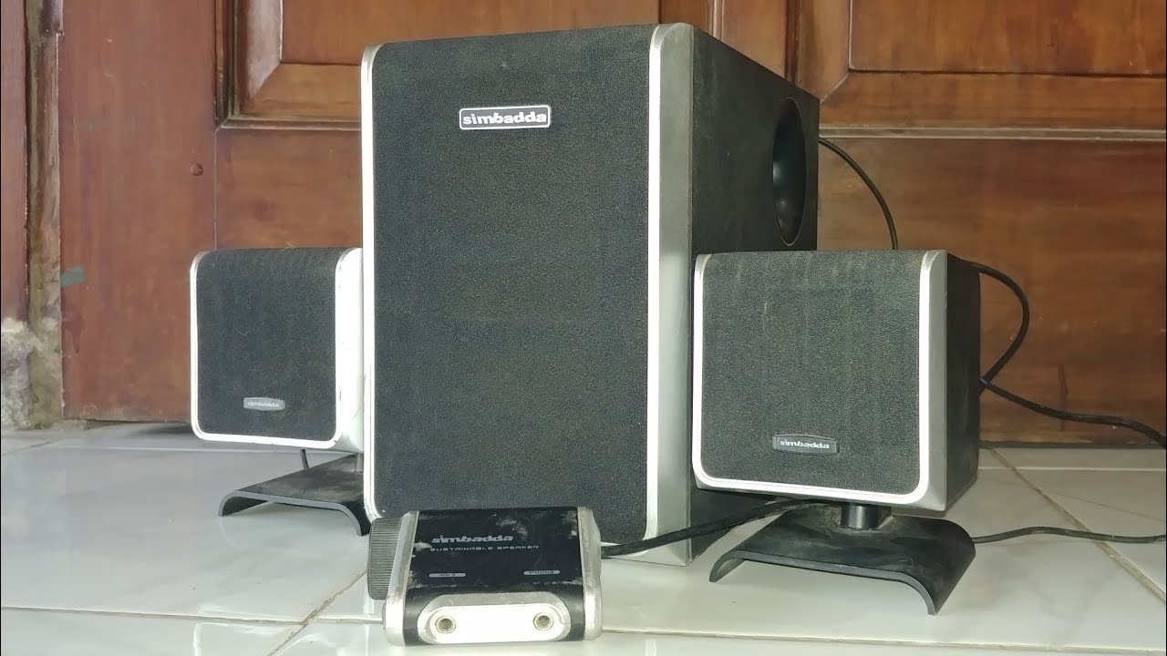 Simbadda X-218 Speaker Multimedia - YouTube
