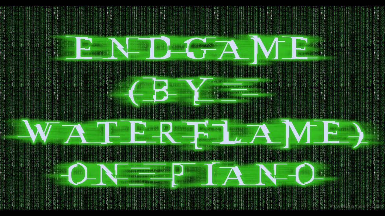 Endgame (by Waterflame) on piano - YouTube