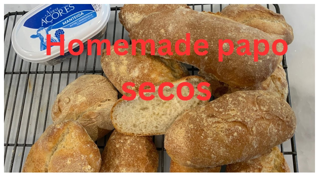 Homemade papo secos - YouTube