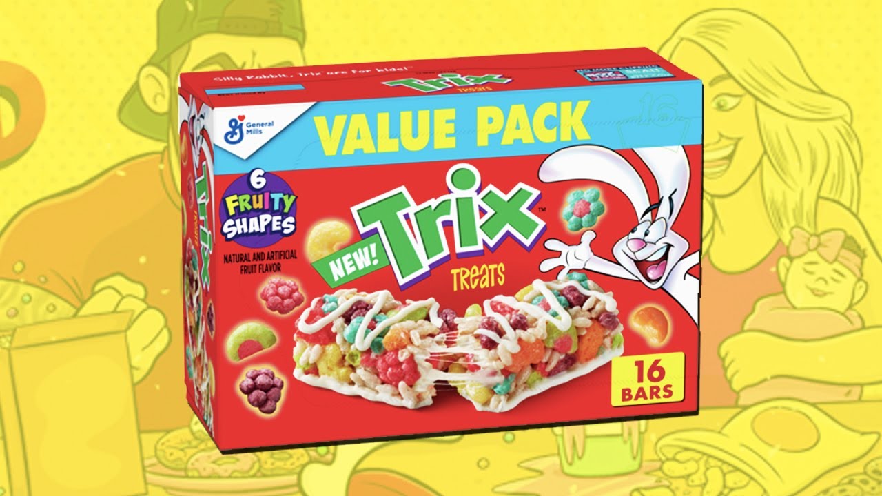 Fun Size Review: Trix Cereal Bars! - YouTube