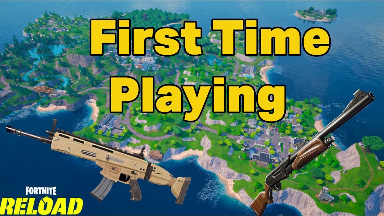 First Time Playing Fortnite Reloaded! - YouTube