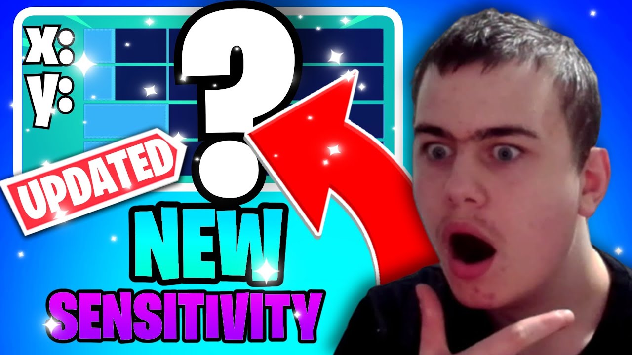 My NEW *UPDATED* Fortnite SENSITIVITY! (REVEAL) - YouTube