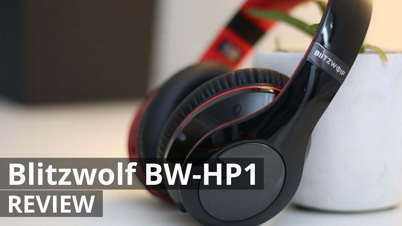 Blitzwolf BW HP1 - a very good wireless headset under 50USD - YouTube