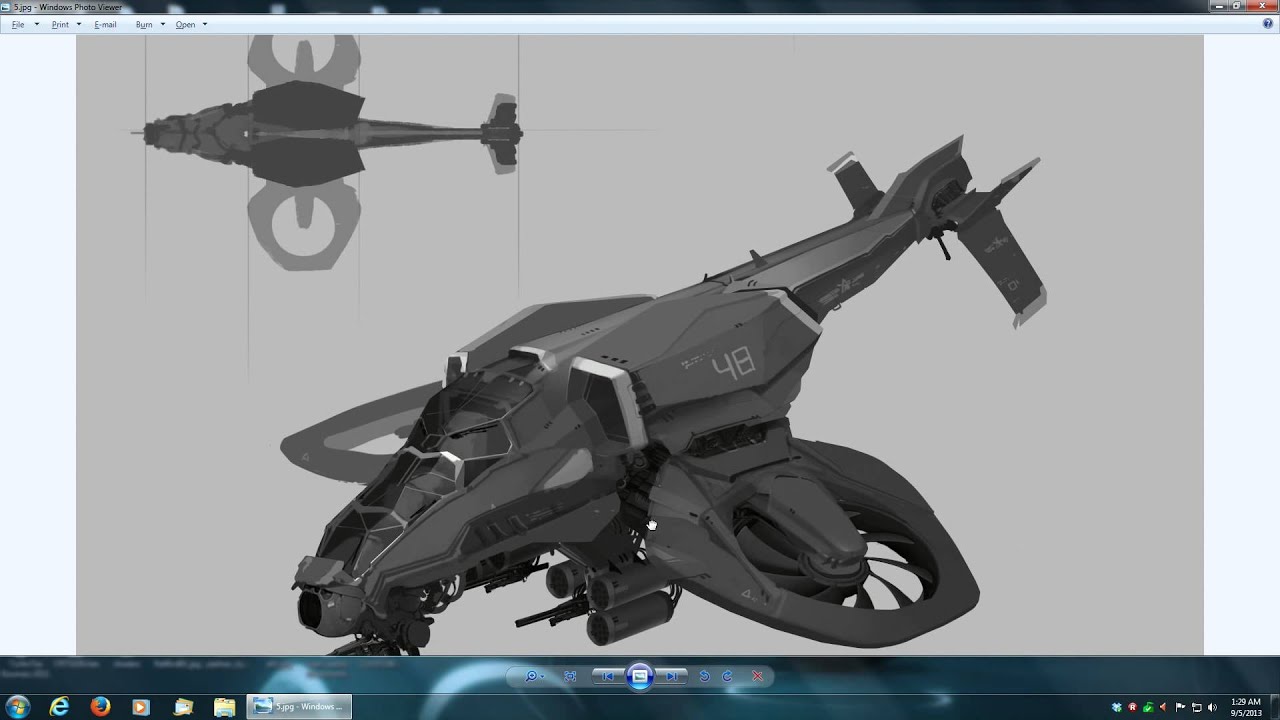 Player Copter Concept Art - YouTube