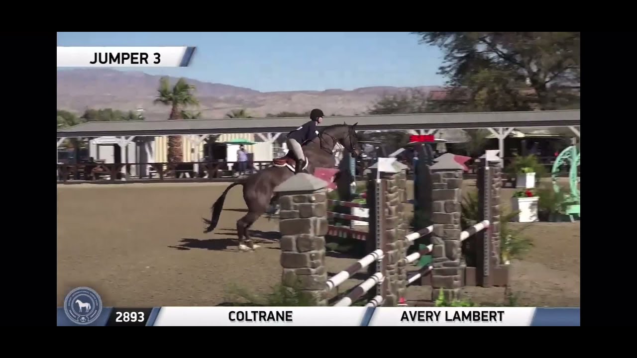 Avery Lambert and Coltrane CPHA Style of Riding - YouTube