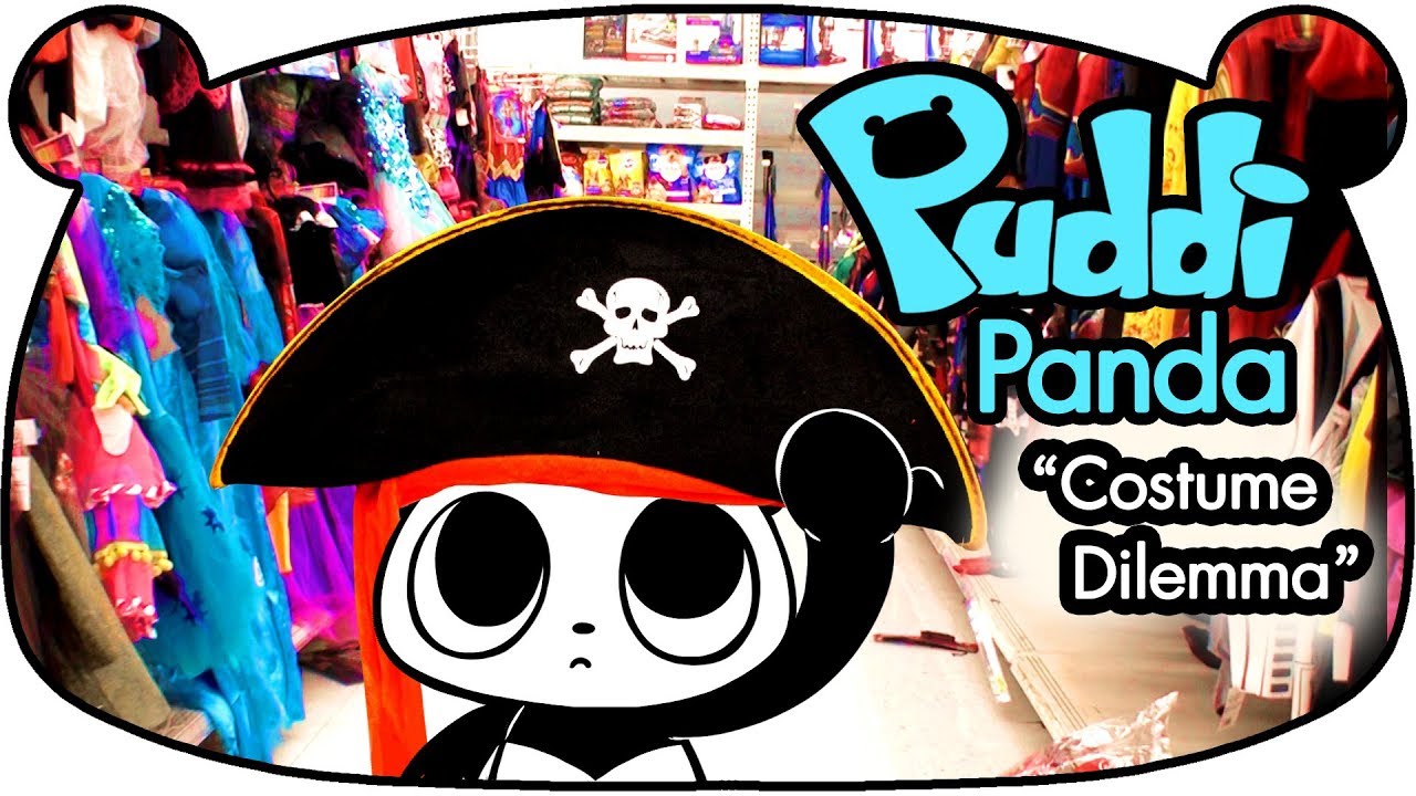 Halloween Costume Dilemma | Puddi Panda Animated - YouTube