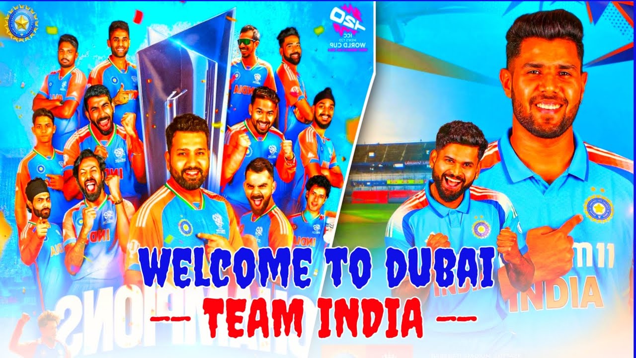 Welcome to dubai team india ।। #teamindia #dubai #indiansquad # ...