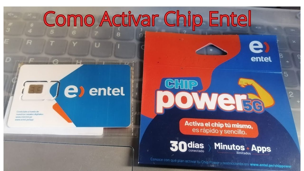 Como activar Chip Entel - YouTube