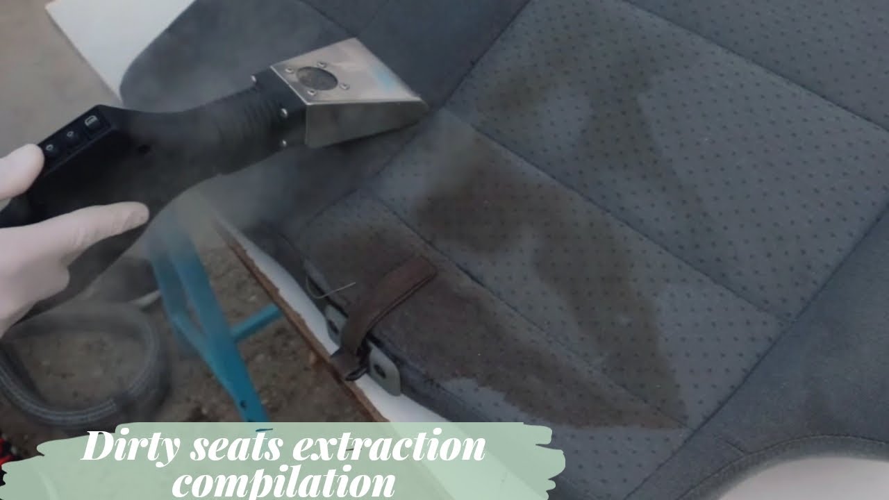 Dirty seats extraction compilation - YouTube