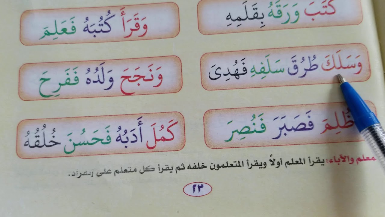 Practice reading with short vowels Fatiha, Kasrah and Dummah - YouTube