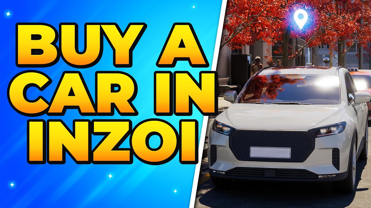 How to Buy a Car in inZOI - YouTube