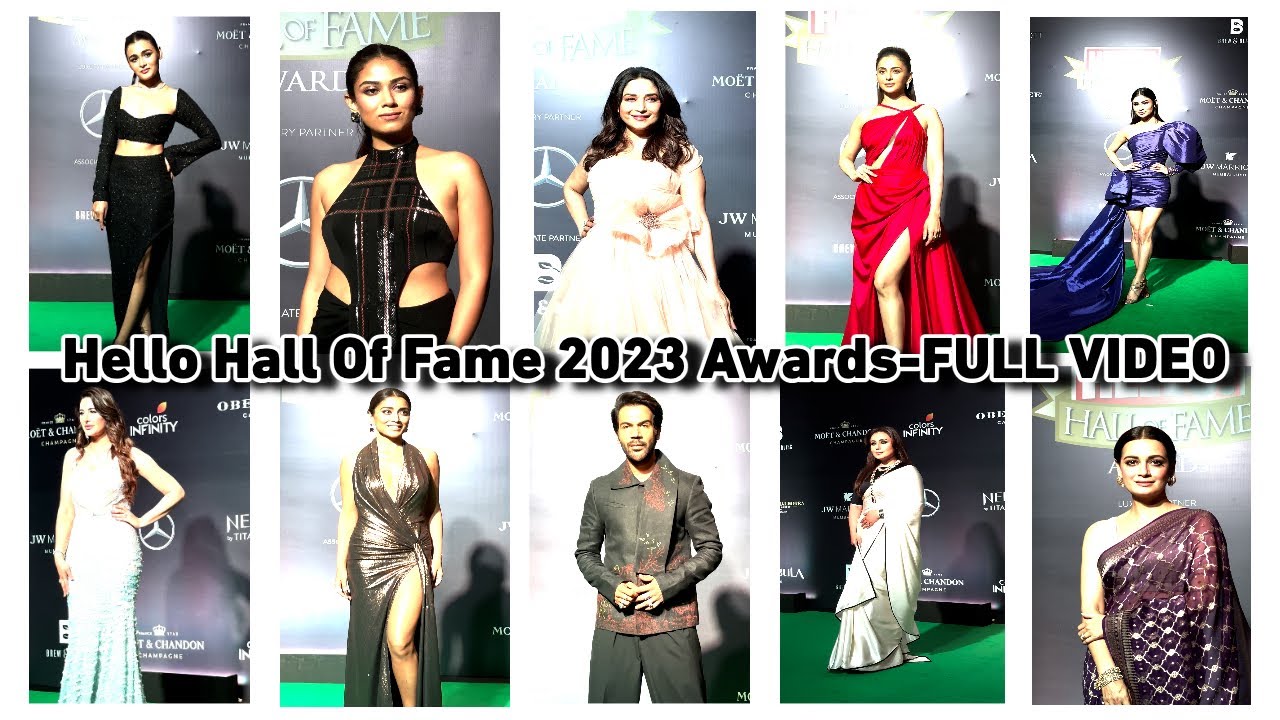 Hello Hall Of Fame 2023 Awards | COMPLETE EVENT | Kajol Devgan ,Rani ...
