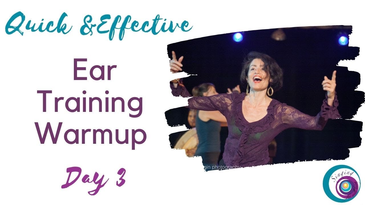 EAR TRAINING FOR SINGERS - Vocal Warm up to Train the Ear - YouTube