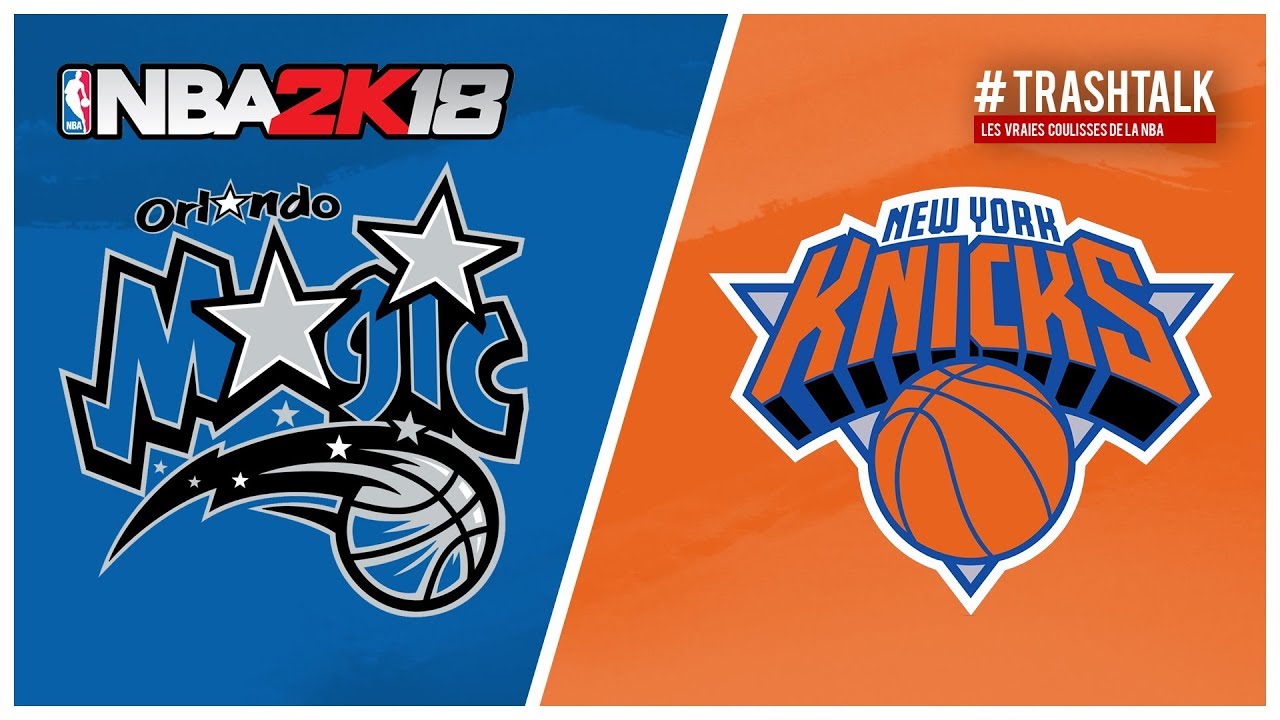 NBA 2k18 - Magic All Time vs Knicks All Time - YouTube