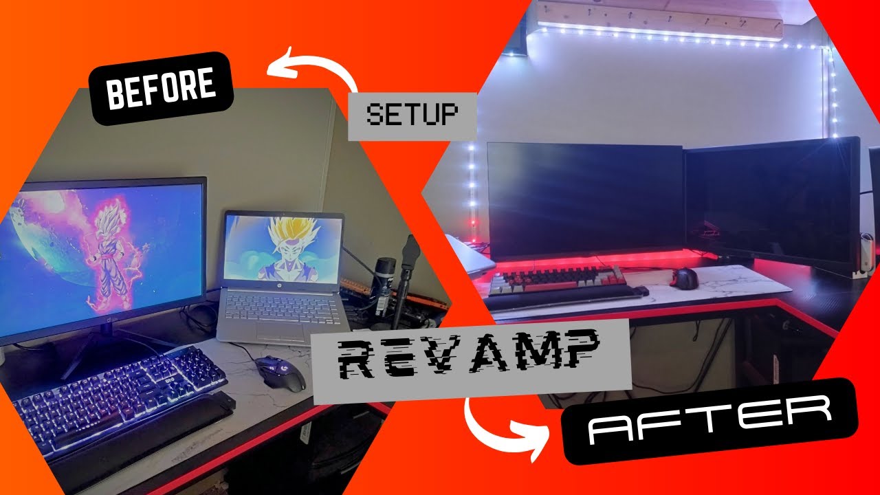 14 year old's Setup Revamp - YouTube