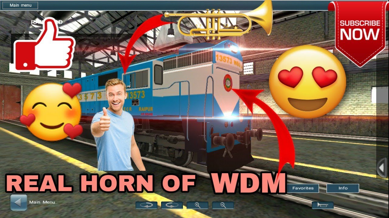 Download New Realistic Horn of WDM And WDG For Trainz Simulator ll ...