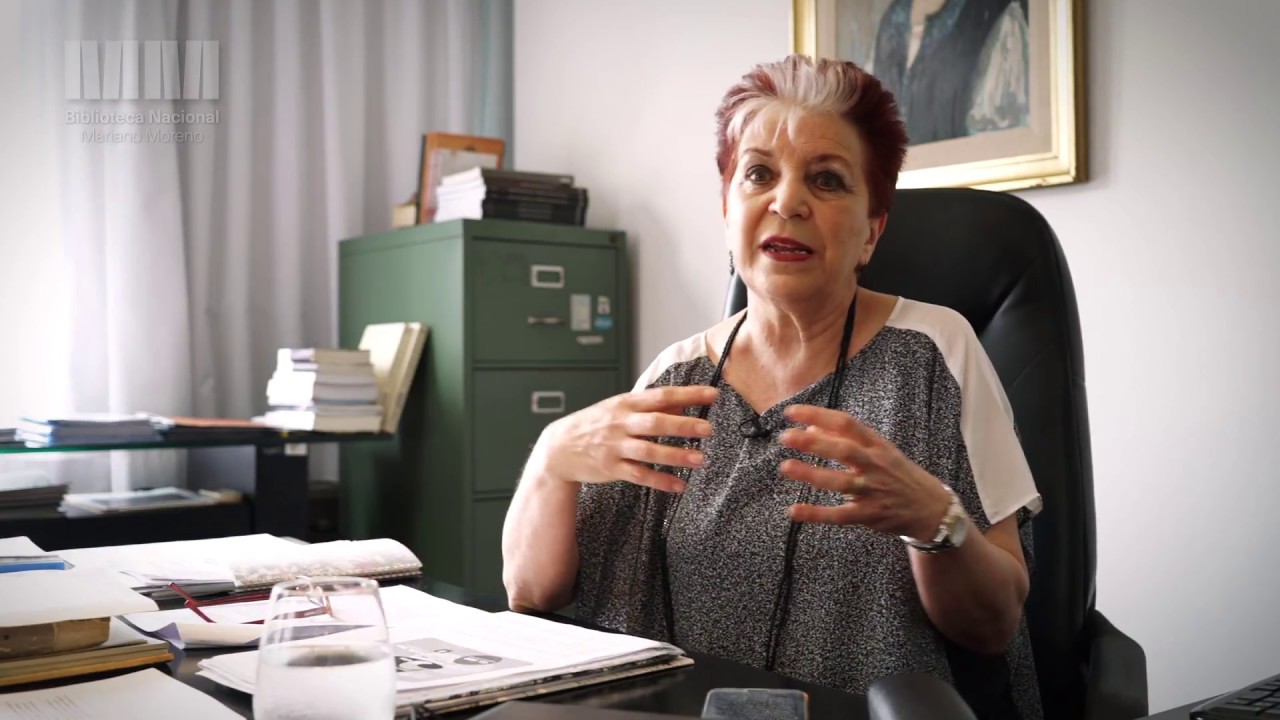 Elsa Barber. Subdirectora de la Biblioteca Nacional - YouTube