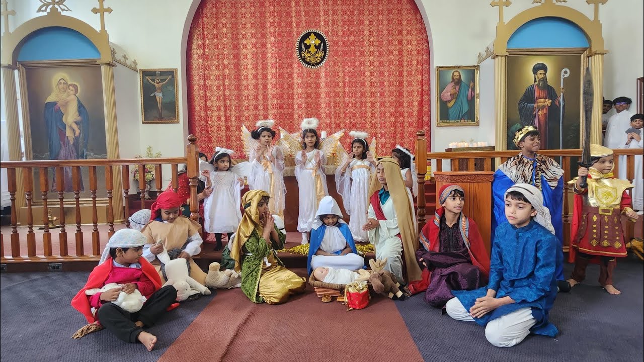 Skit performance by our church school children beautifully brought the ...