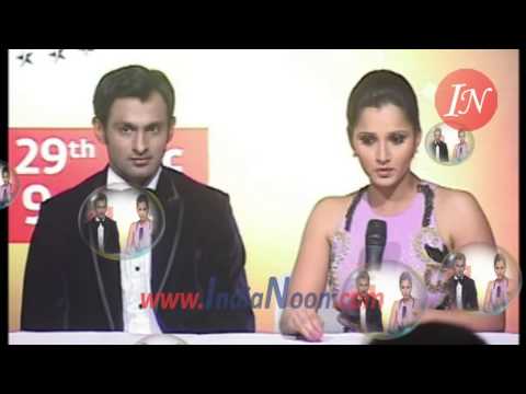 Sania Mirza & Shoaib Malik On The Set Of Nach Baliye