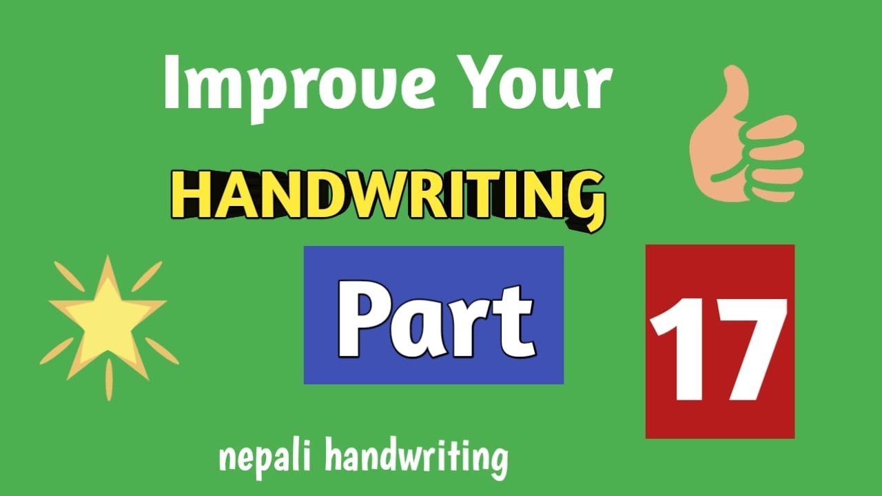 Want To Make Beautiful Handwriting ? || Part 17 || Handwriting School ...