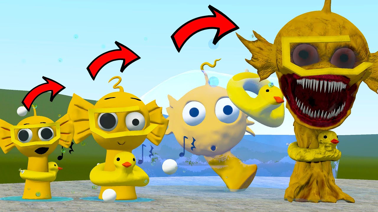 NEW EVOLUTION OF BAILEY SPRUNKI ALL PHASES In Garry's Mod! - YouTube