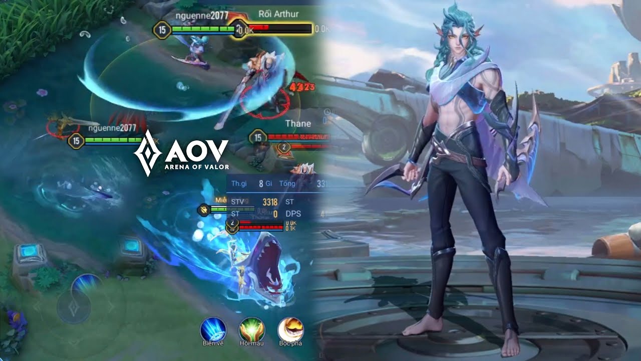 AOV New Hero Billow | Adaptation Lam Skills from HoK - Arena of Valor ...