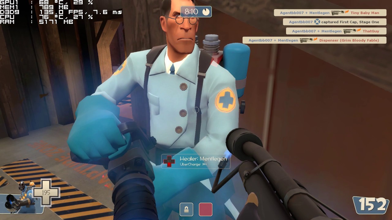 Team Fortress 2 Test - Razer Blade GTX 1060 Version with i7-7700HQ ...