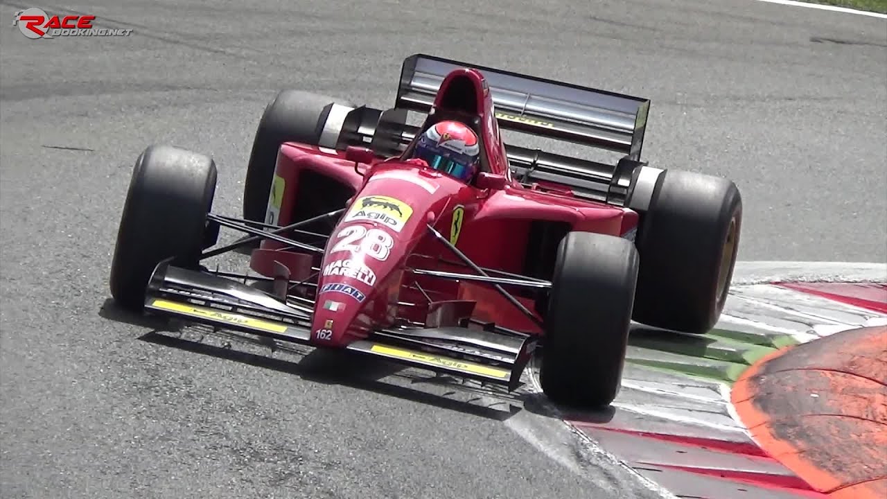 Ferrari F1 412 T2 V12 on track - PURE ORGASMIC SOUND - YouTube