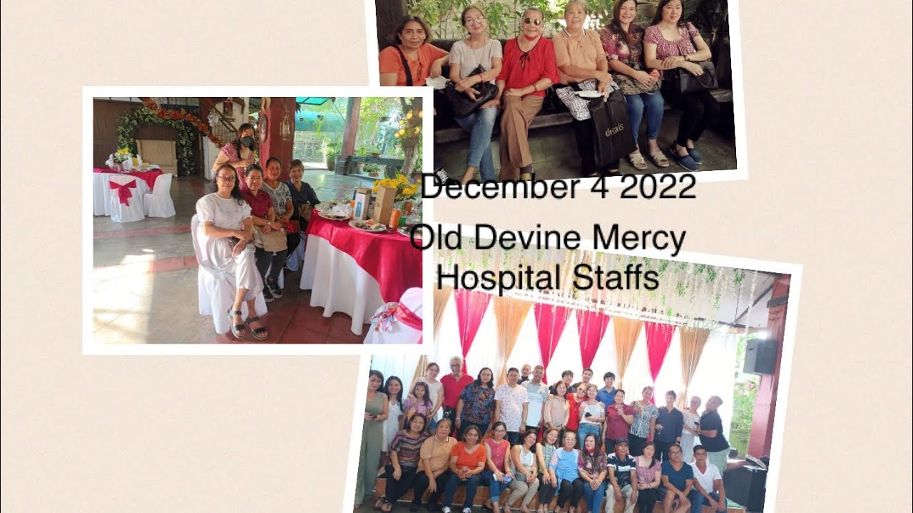 Old Divine Mercy Hospital Staffs , Christmas Party - YouTube