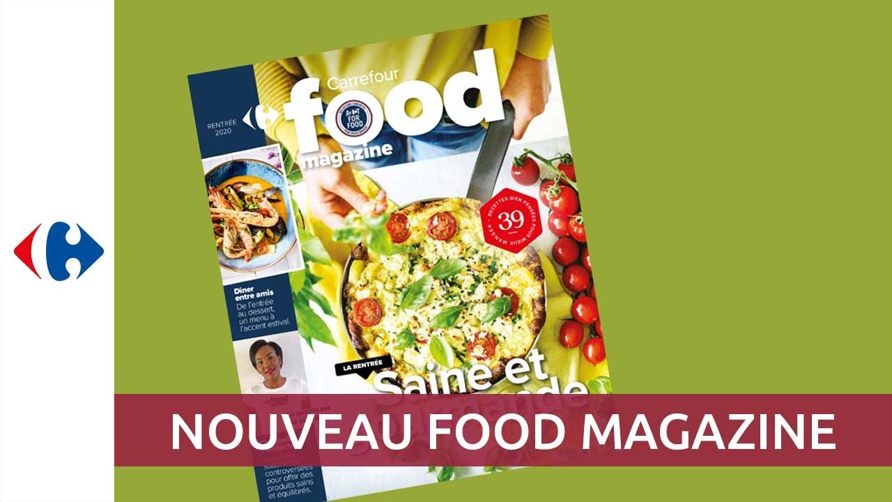 Votre Simply you devient Carrefour Food Magazine - YouTube