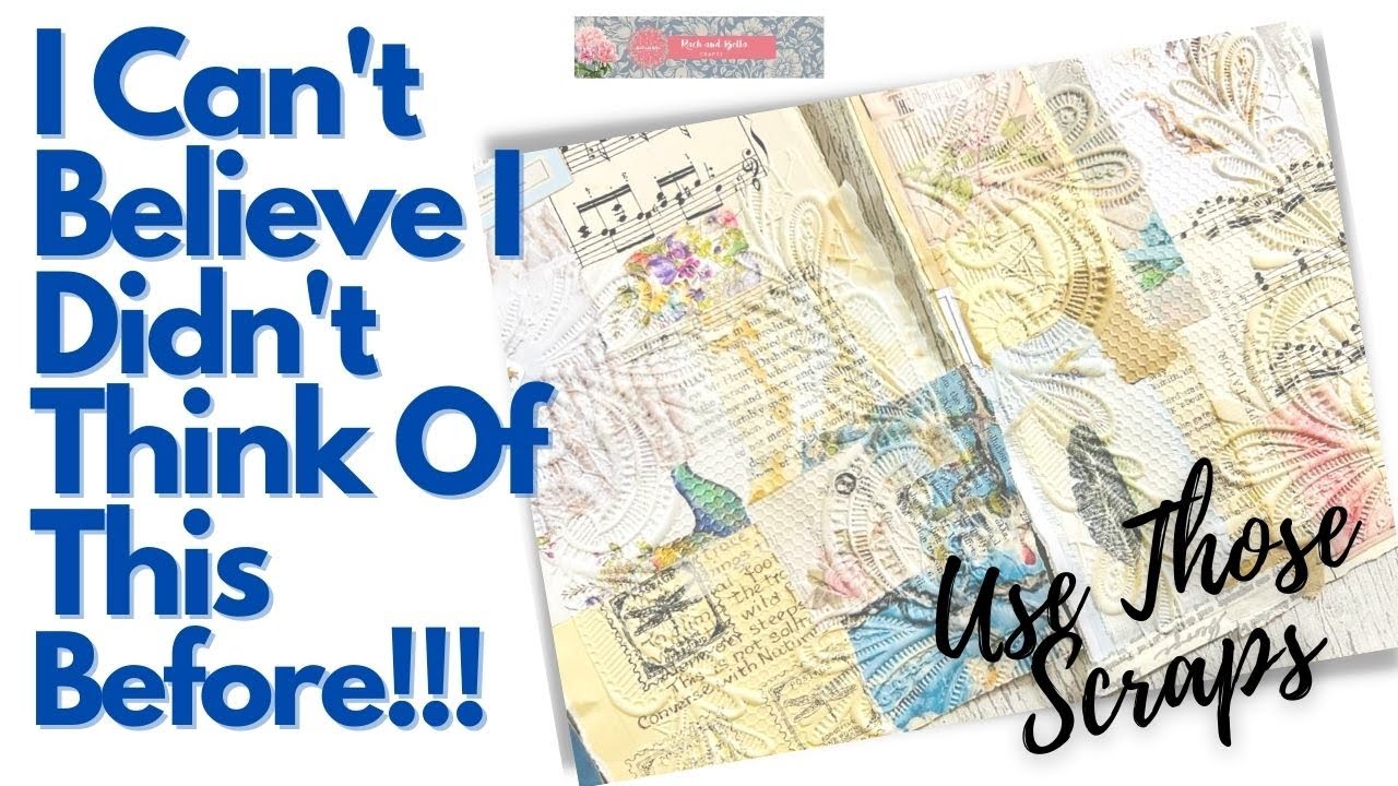 AMAZING USE for your SCRAPS!! You Must Try This! Easy and Fun.. - YouTube