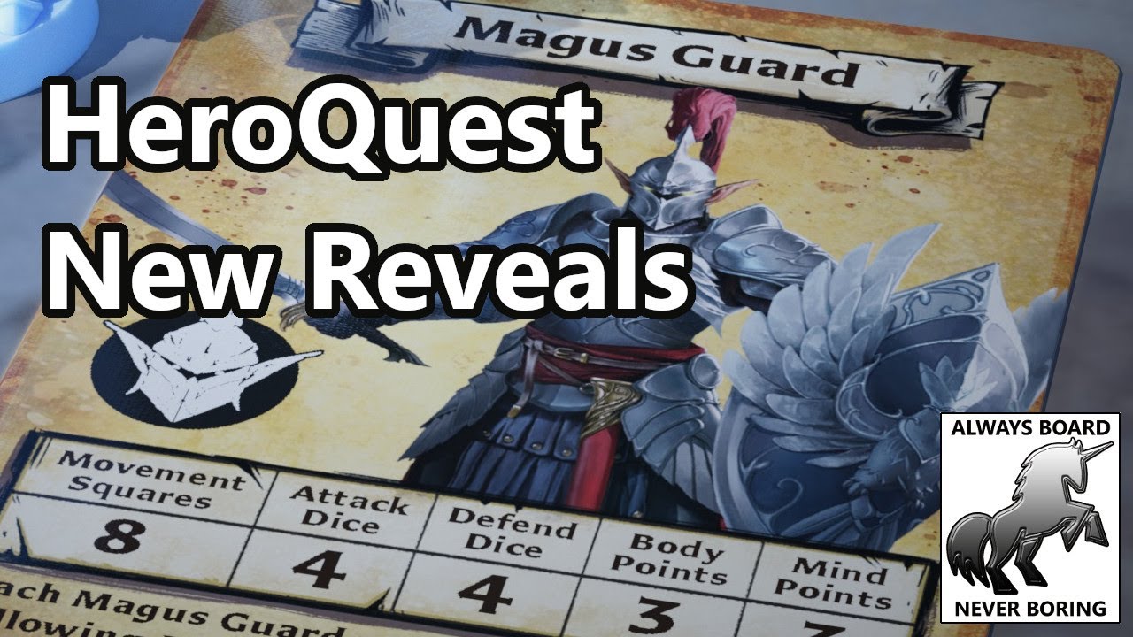 Magus Guard Reveal - Avalon Hill Tease New Enemies for HeroQuest Rise ...