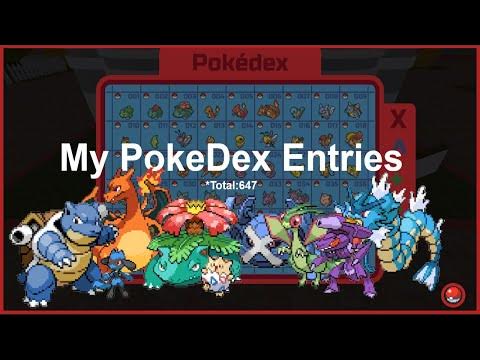 All of My PokeDex Entries | Project Bronze Forever - YouTube