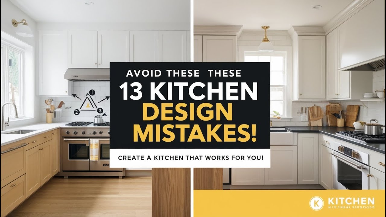 13 Common Kitchen Design Mistakes to Avoid - YouTube