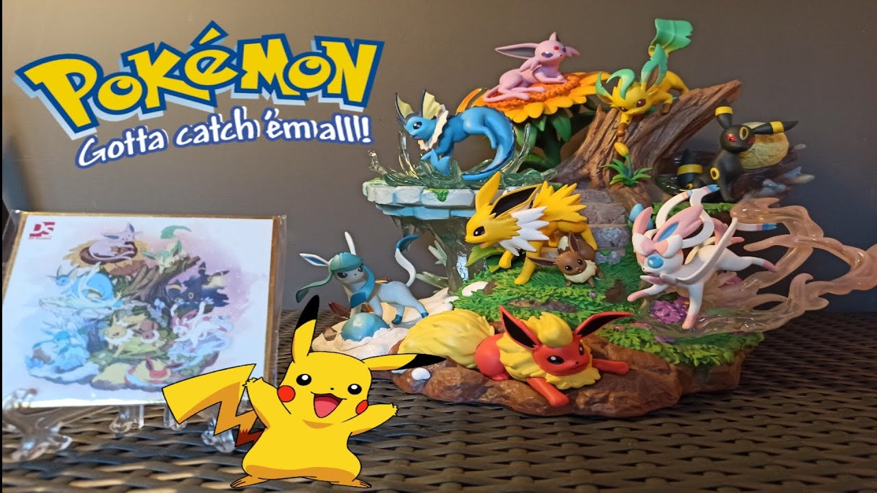 Biggest unboxing I ever made!! Eevee family Resin Statue by DS Studio ...