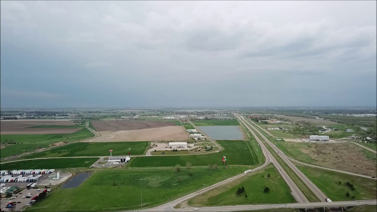 Drone footage of North Platte, Nebraska A HUGE THANK YOU TO JEFF!! May ...