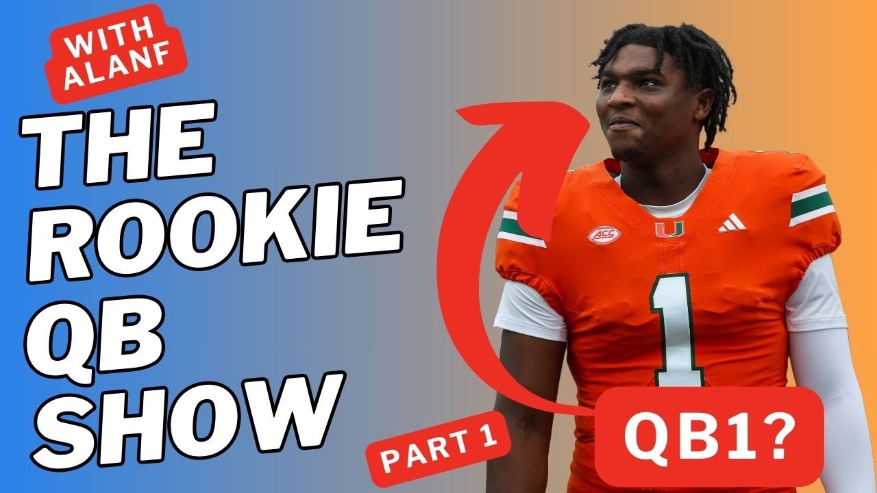 The 2025 Rookie QB Show with @TheKickoffShow-t6d - Part 1 - Cam Ward ...