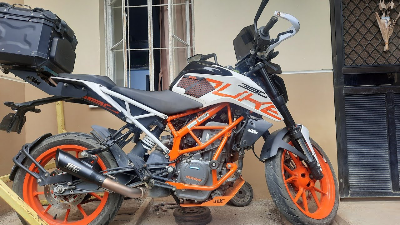 Duke 390 Accessories | KTM | New Look | Mods | After 34mos | DIY ...