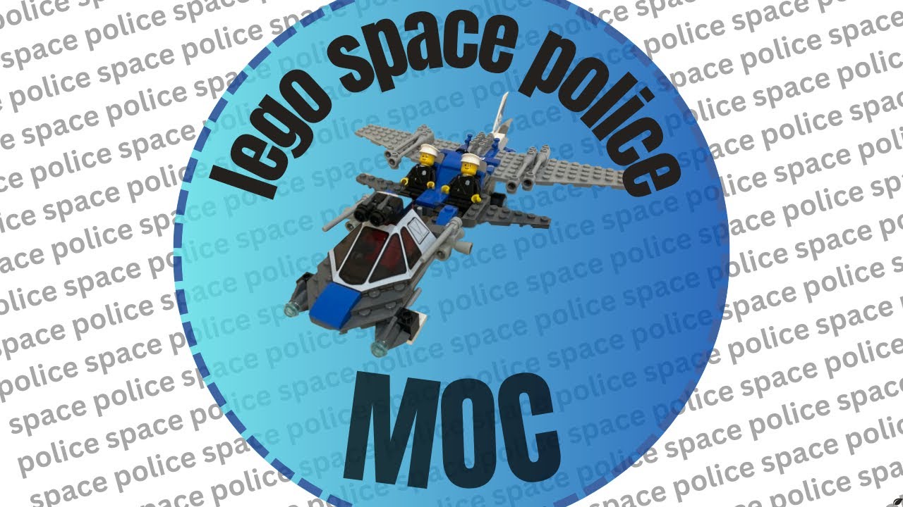 I made a custom Lego SPACE POLICE moc! (7 MOCs 7 Days finale) - YouTube