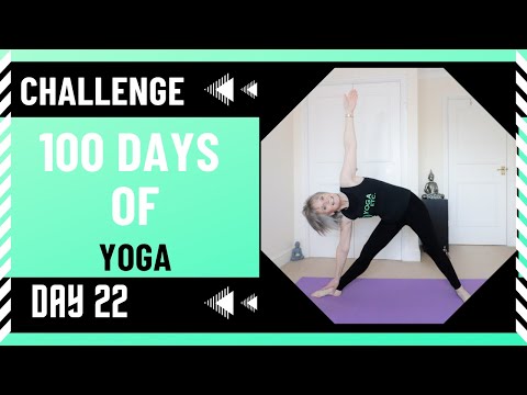 100 DAYS OF YOGA CHALLENGE | DAY 22