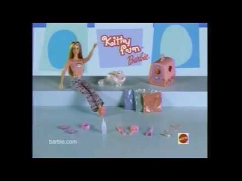 Kitty Fun Barbie (Mattel) TV Commercial - 2001