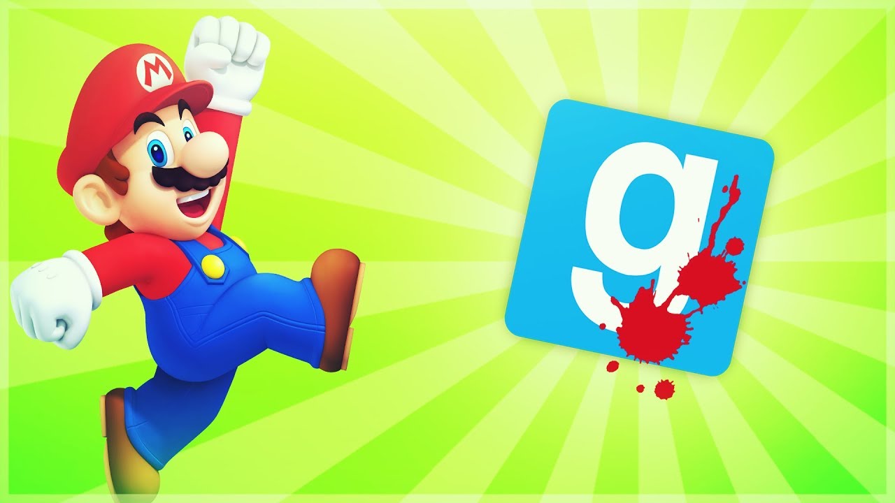 GMOD - Death Run Mario Edition - Deek - Comedy Gaming - YouTube