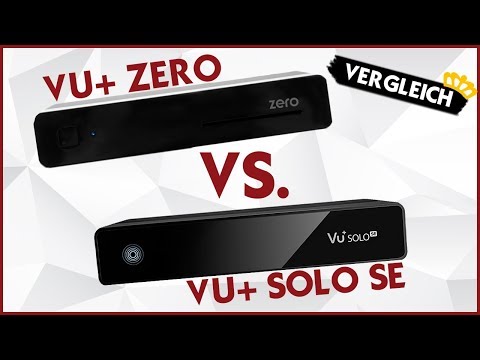 Vu+ Plus Zero vs. Vu+ Solo SE |  Unboxing & Vergleich Deutsch 👑