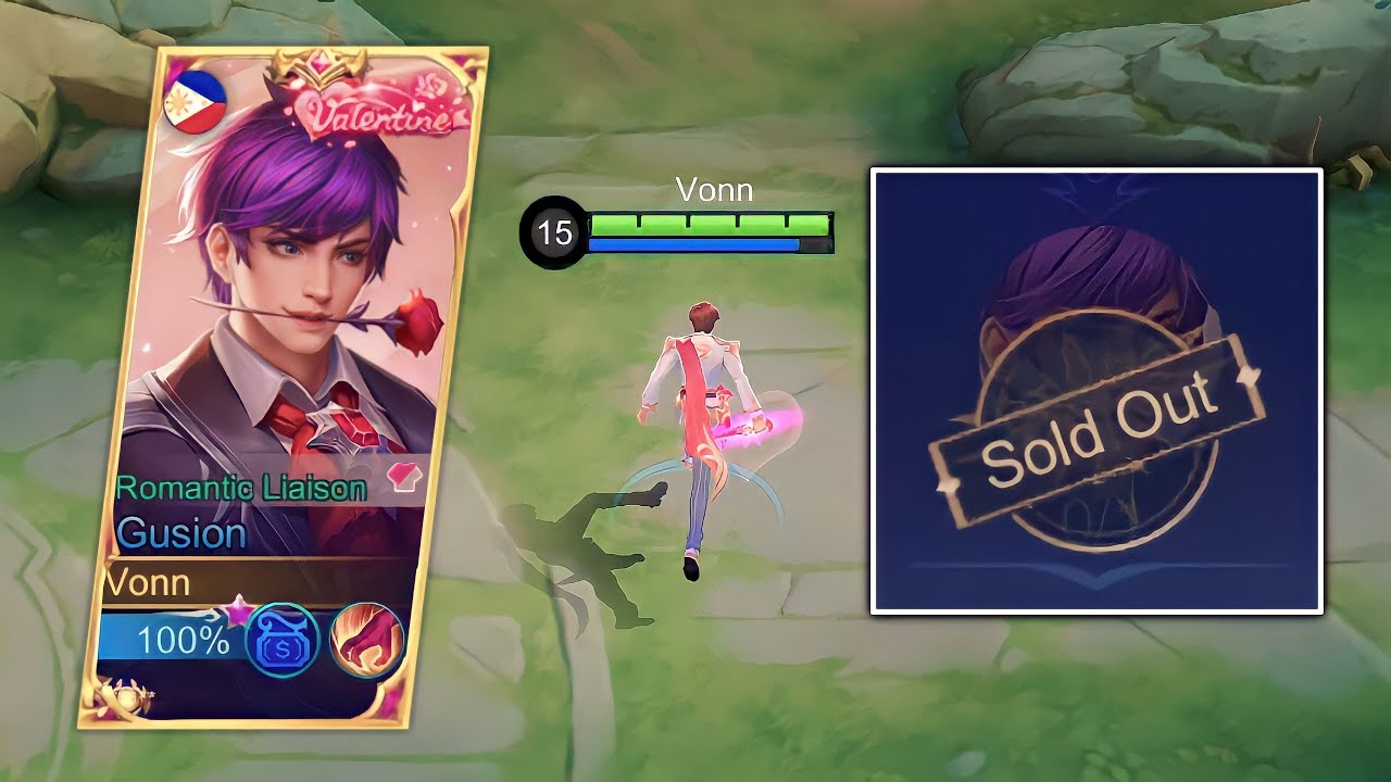 GUSION LIMITED PAINTED SKIN IS BACK!! ROMANTIC LIAISON IS NOW AVAILABLE ...