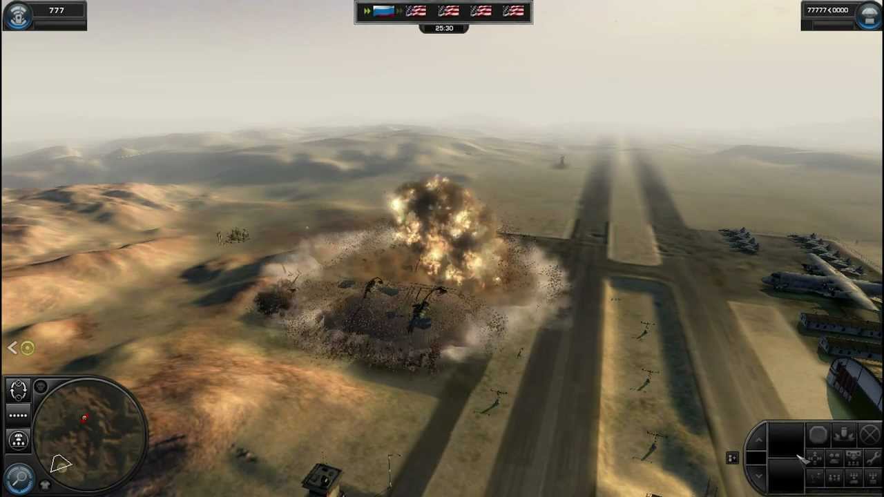 World in Conflict - Modern warfare 2.0.1 - Showing F.O.A.B and Carpet ...