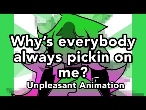 Why’s Everybody Always Pickin On Me? - Unpleasant animation - YouTube