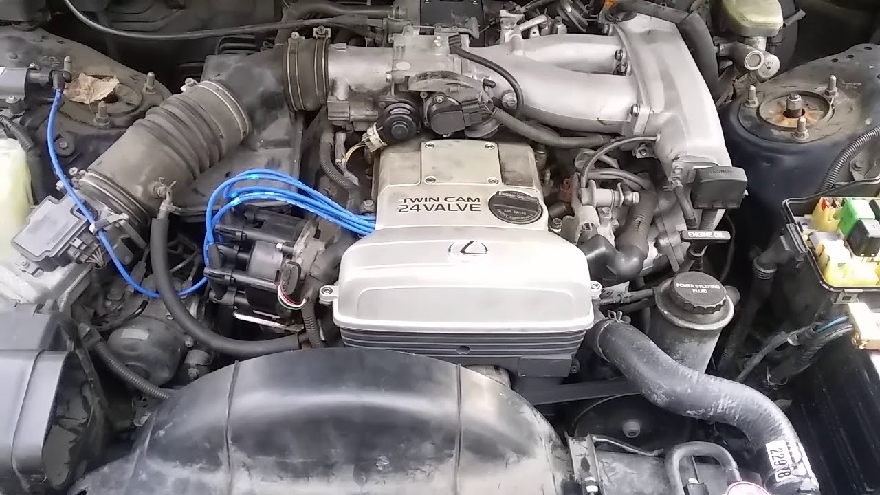 93 GS300, BC stg2 264 cams, idle sound - YouTube