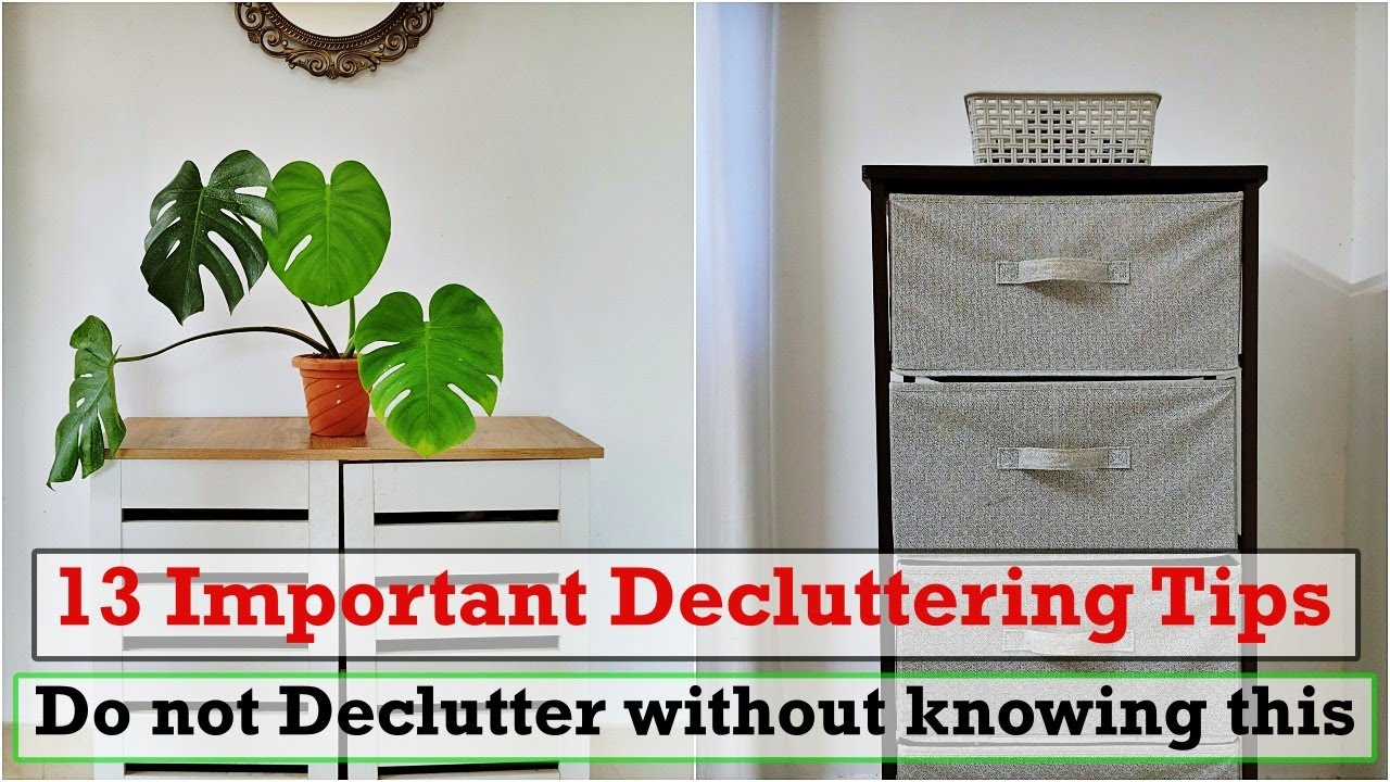 13 Important Decluttering Tips Everyone Should Know | Do not Declutter ...